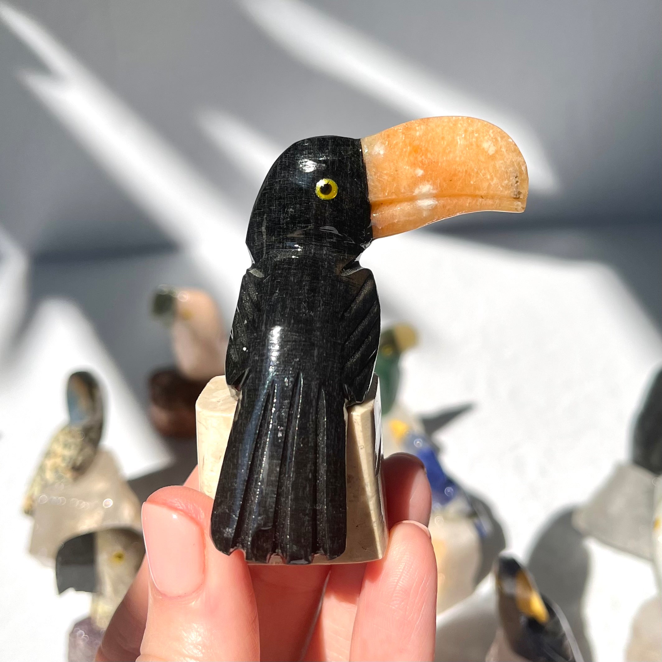 Crystal Toucan Carving / #36 – House of Wellington